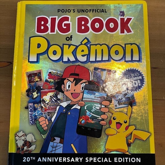 Other | Pojos Unofficial Big Book Of Pokemon 2th Anniversary Special ...